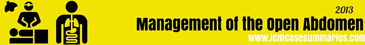 Management of the Open Abdomen after Severe Abdominal Sepsis – ICM Case ...